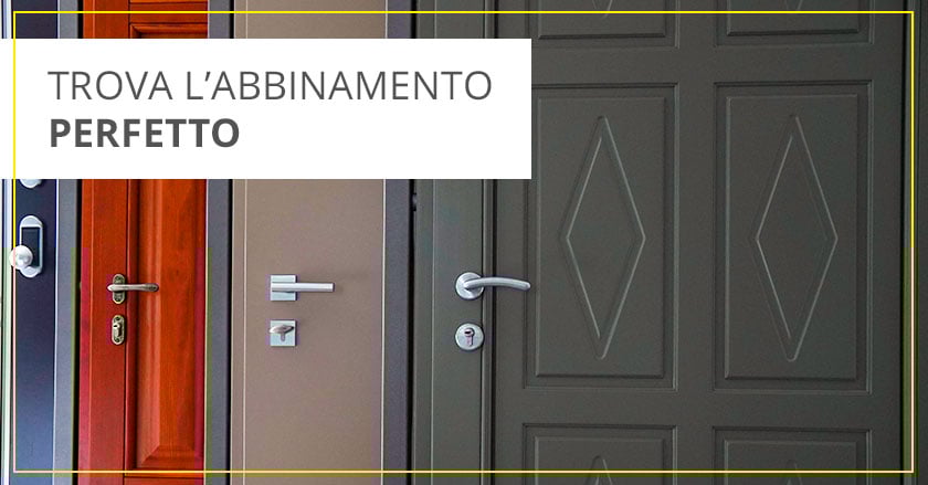 Colore porte interne e infissi in base allo stile e agli arredi